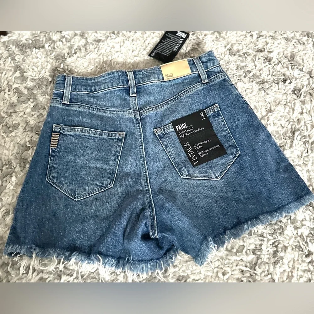 PAIGE | Shorts | Paige Dani High Rise Denim Shorts Nwt Leela ...
